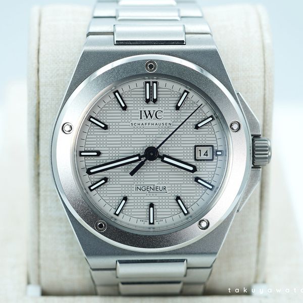 FSOT:MINT IWC Iw328904 INGENIEUR TITANIUM GREY DIAL AUTOMATIC 40MM 2024 ...