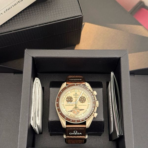 OMEGA x Swatch Speedmaster MoonSwatch Saturn | WatchCharts Marketplace