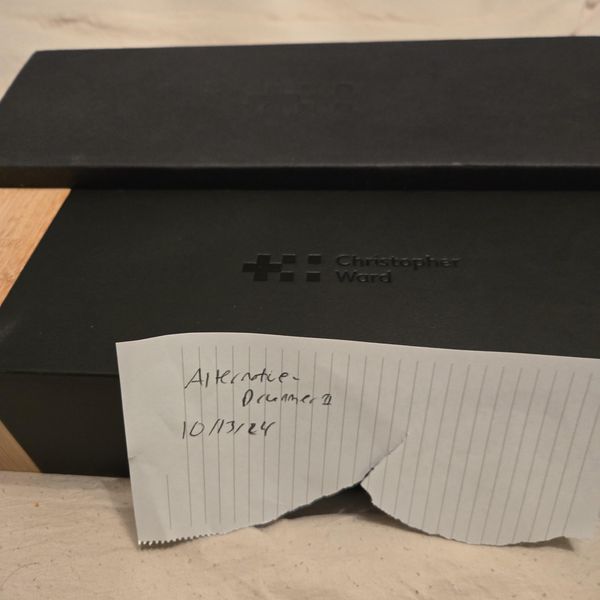 [WTS] Christopher Ward watch box. Gently Used | WatchCharts Marketplace