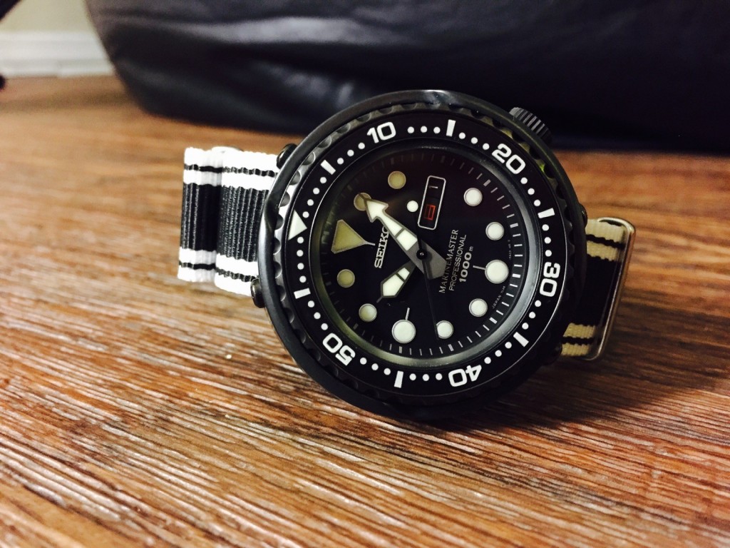 SOLD: Seiko Darth Tuna SBBN013 with Isofrane | WatchCharts Marketplace