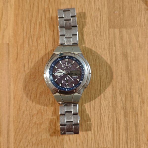 CASIO Wave Ceptor WVA-510E Tested Working 1 dodgy button | WatchCharts ...