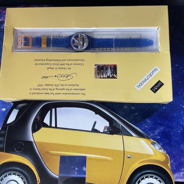 Smart Car swatch watch, Special Edition GZ154 C Switzerland 1997 ...