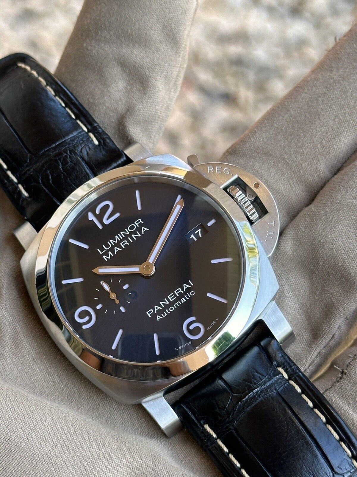 FS Panerai Luminor Marina Automatic 44mm Pam 1313 - PAM01313 - Blue ...