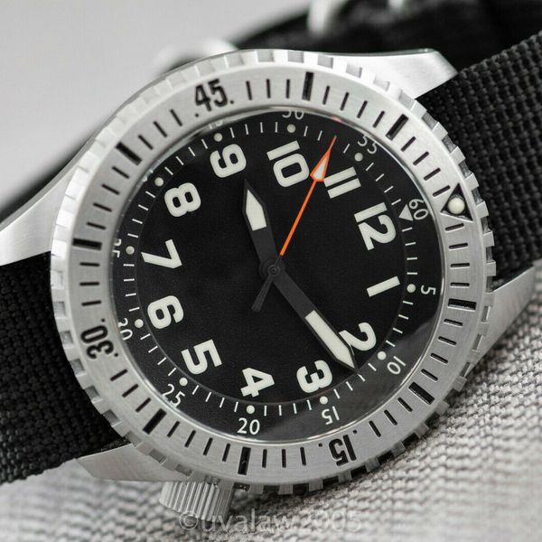 Maratac / CountyComm GPT-2 Black Dial Automatic Military Watch ...