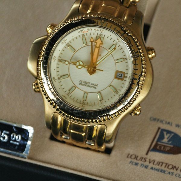 Citizen 5862 Noblia '12' Meter America's CUP Diver Depth Meter Scuba ...