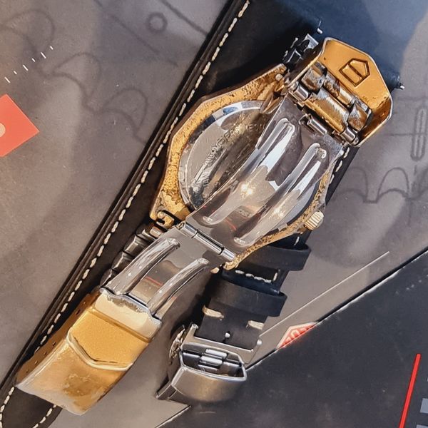 Tag Heuer 3000 Rare Fully Gold Plated Mid Size With Original Bracelet ...