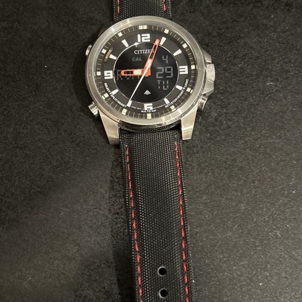 Citizen Promaster C471 World Timer Quartz Analog Digital Watch 100m ...