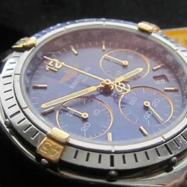 Breitling Sextant Chronograph with 18K/SS Pilots band- $1699 ...