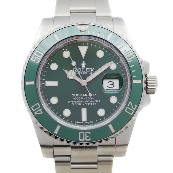 ROLEX [Rolex] 116610LV Submariner Date Green Hulk SS/Stainless Steel ...
