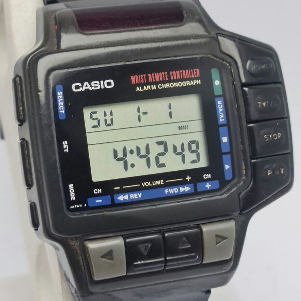 Casio CMD-10 Wrist Remote Controller Vintage Menâ s Watch | WatchCharts ...