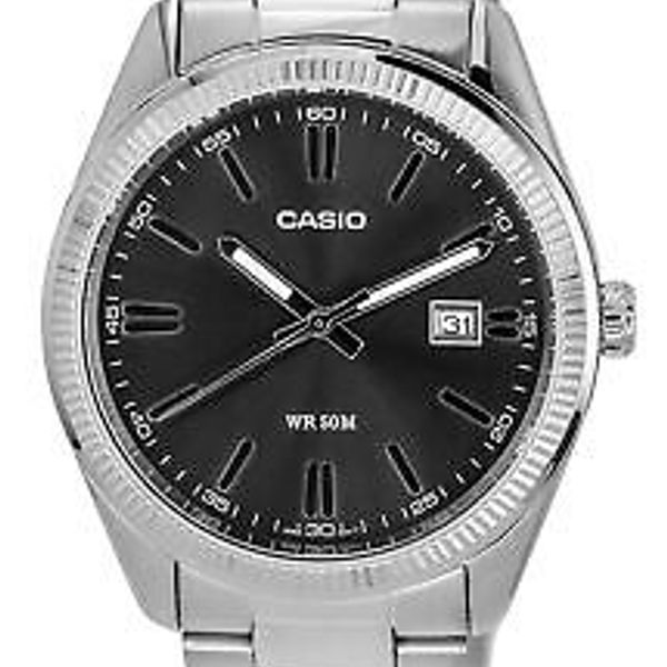 Casio Standard Black Dial Casual Quartz Men's Watch MTP-1302D-1A1 ...