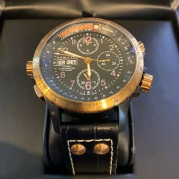 Hamilton - X Khaki Automatic X-WIND - H776760 - Men - 2011-present ...