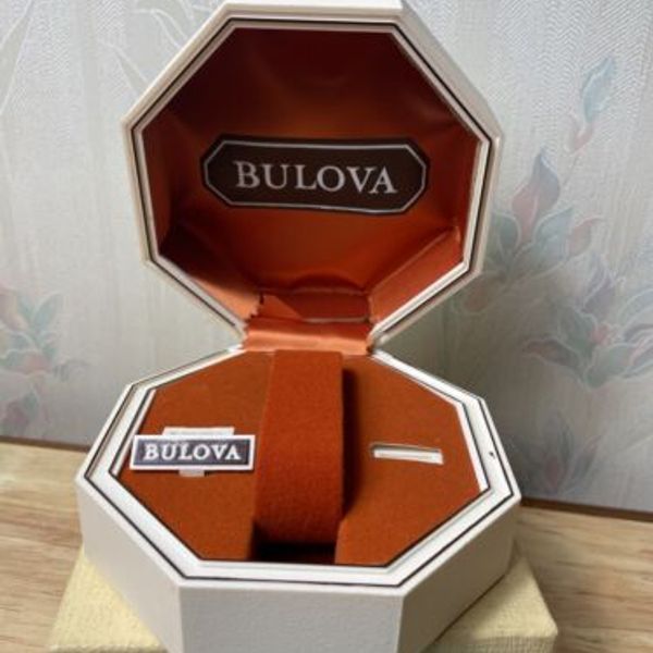 Vintage Bulova Excellence Collection Womenâ s Watch Original Box, White ...