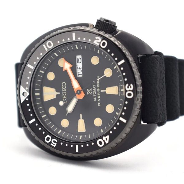 Seiko Prospex Men's Black Watch - SRPC49K1 Ninja Turtle Limited Edition ...