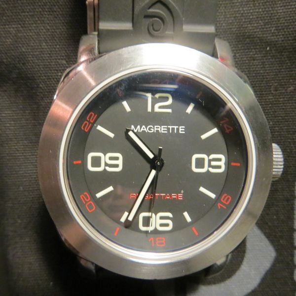 **NOW ON EBAY** MAGRETTE REGATTARE TIKI BLACK DIAL INCL. UPGRADE ...