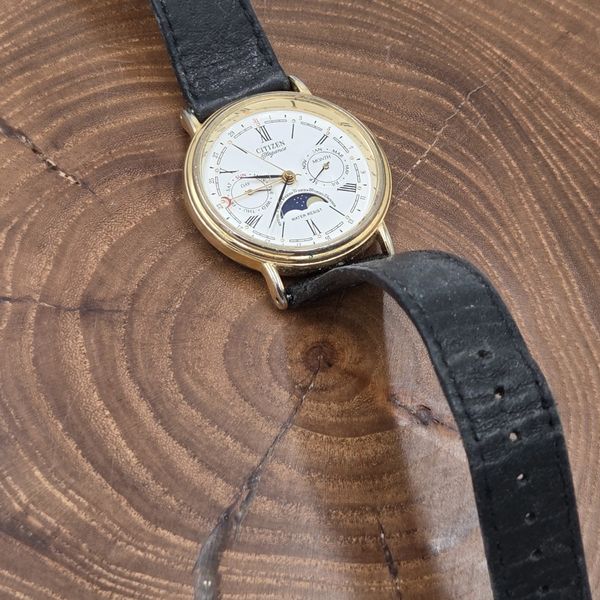 Vintage Citizen Elegance Triple Calendar Moon Phase Watch | WatchCharts ...