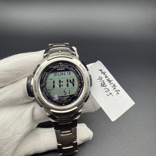 [WTS/WTT] [repost] Casio Tough Solar Pathfinder PAW-500T 3143 Titanium ...