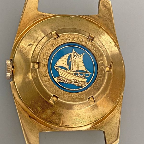 Vintage CENTREX CALENDAR 21 MEDALS SWISS MODEL Herren Armbanduhr. Ø ...