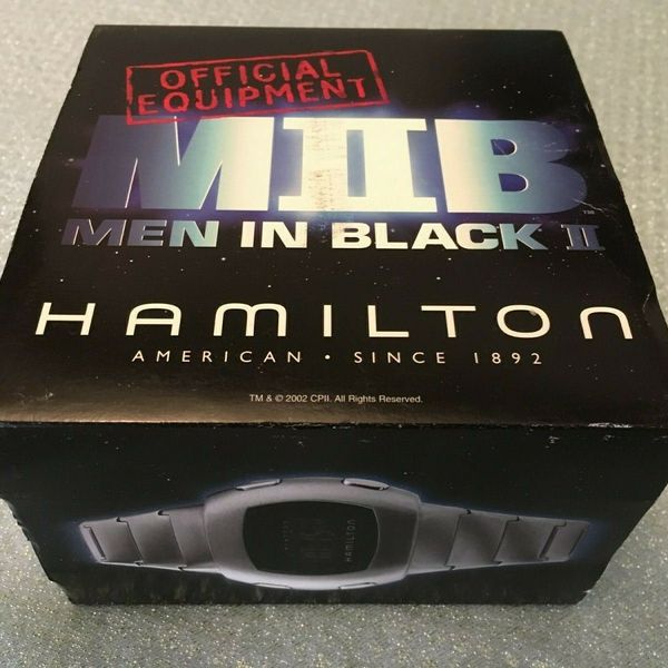 Hamilton MIIB Men In Black 2 Men’s Digital Watch | WatchCharts Marketplace