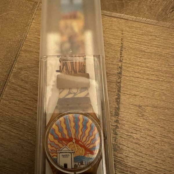 Swatch Wristwatch Watch + HTF RETRO, Worn in Original Packaging ...