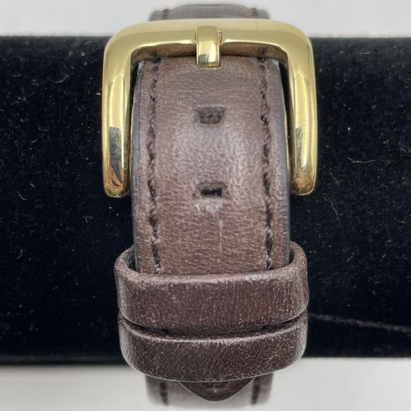 Shinola Argonite 1069 Gold Brown Leather Analog Display Round ...