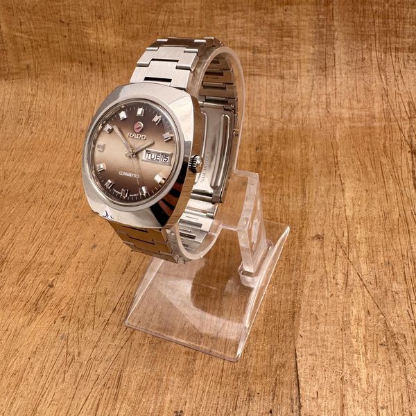 [WTS] RADO CONWAY 30 watch Automatic Rare Red Dial Day / Date Stainless ...