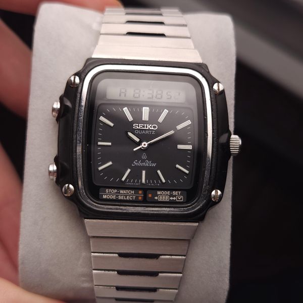 [WTS] Seiko SilverWave H357-5120 Dual Display | WatchCharts Marketplace