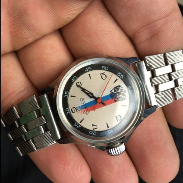 [WTS] Vostok russian flag Soviet manual wind-up watch. 75$ Shipped WW ...