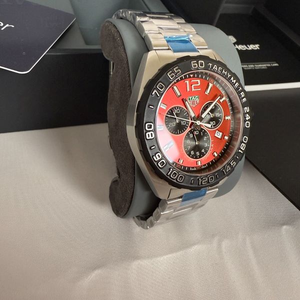 Unused TAG Heuer Formula 1 CAZ101AN.BA0842 43mm Chronograph Quartz ...