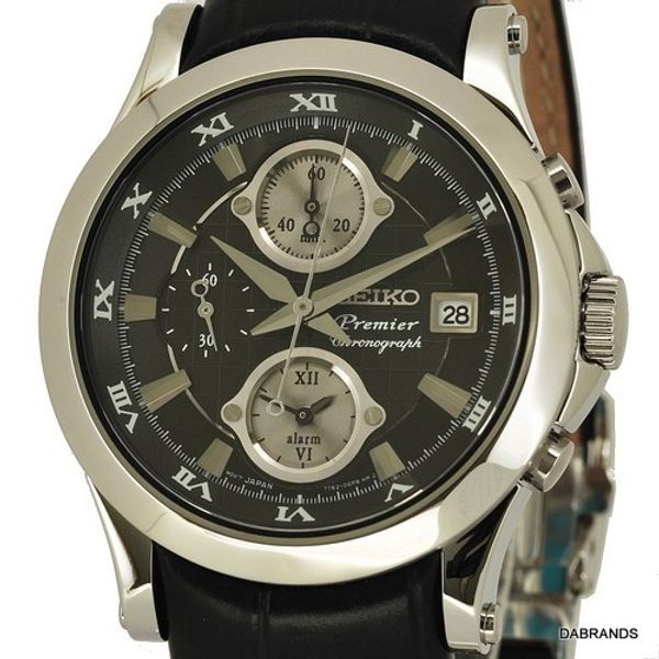 FS: Seiko Premier Alarm Chronograph Quartz: Beautiful watch! Classy ...
