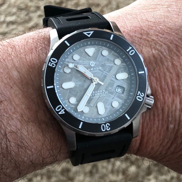 FSO: Hamtun H2 Kraken with gray meteorite dial and Sellita SW200-1 ...