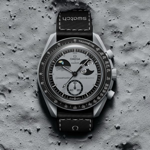 New Swatch X Omega Bioceramic Moonswatch Mission To The Moon Watch ...