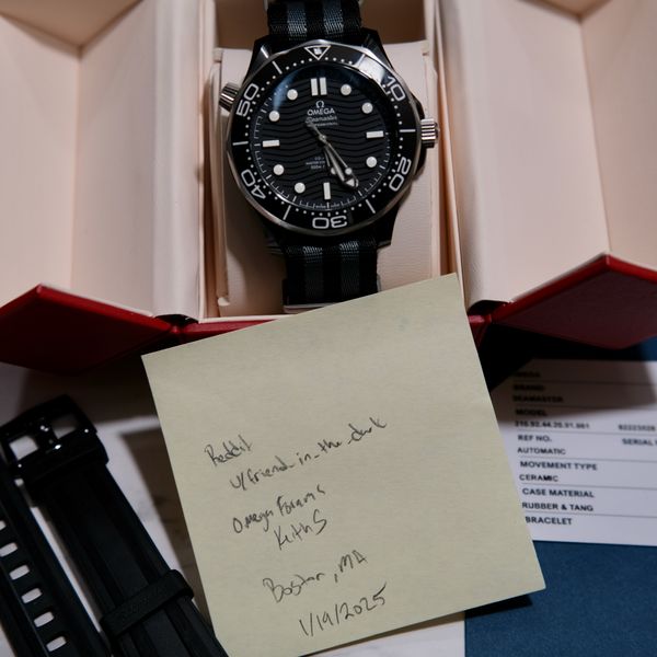 [WTS] Omega Seamaster Diver 300m Black Ceramic/Titanium, 43.5 mm, ref ...