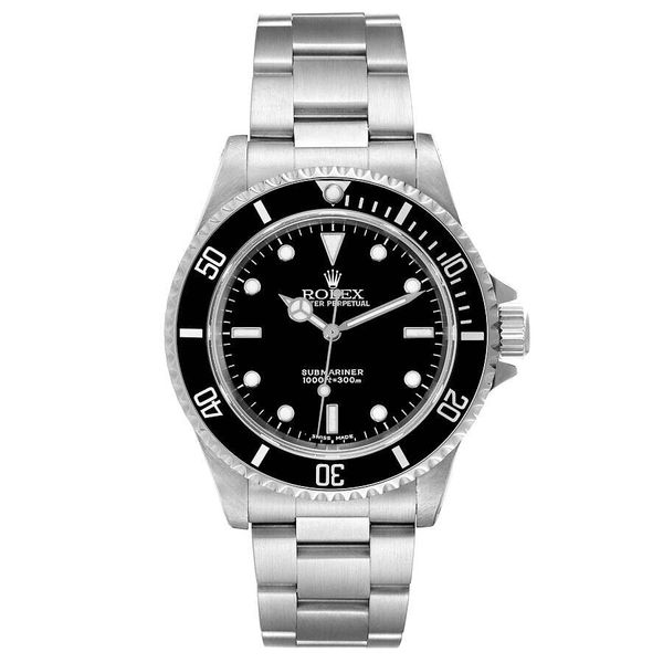 Rolex Submariner No-Date '2-Line' SS Modified Caliber 3130 M 14060M ...