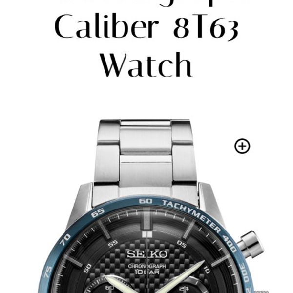Seiko Analogue Quartz Cal 8T63 1/5 chronograph | WatchCharts Marketplace