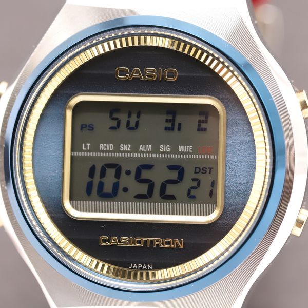 Casio Casiotron 50th Anniversary Limited Edition Full Set + Receipt TRN-50SS-2A | WatchCharts ...