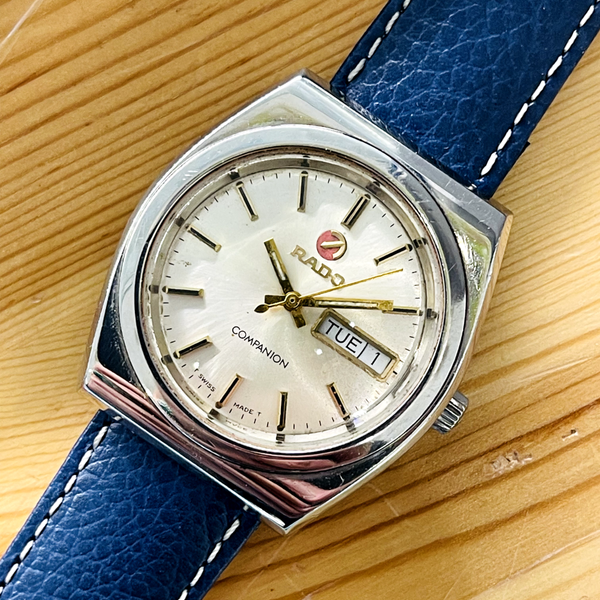 ORIGINAL RADO WATCH COMPANION MODEL VINTAGE AUTOMATIC SILVER DIAL 70s & RARE | WatchCharts ...