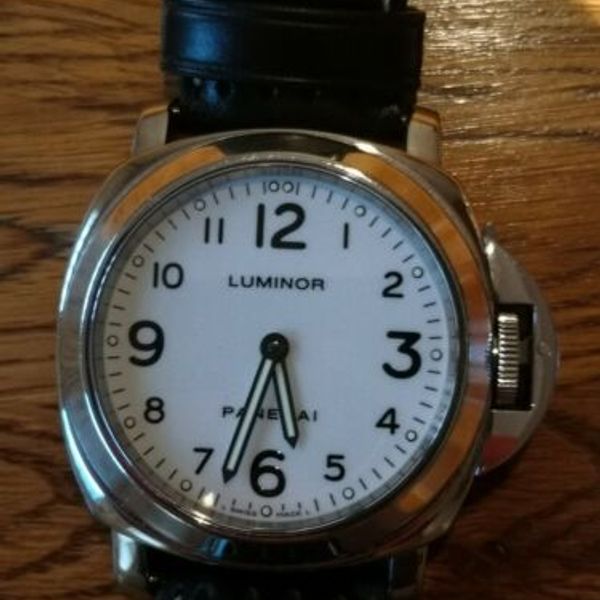 Panerai luminor watch pam10 early b series op 6502 case. | WatchCharts