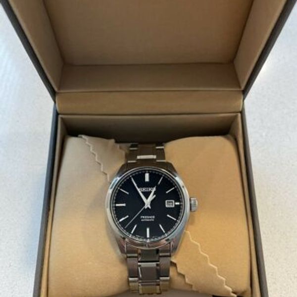Seiko Presage Automatic SARX057 Titanium Black Dial 40 MM | WatchCharts