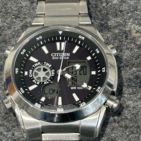 Citizen Menâ s Eco Drive Analog/Digital Display Multifunction Watch ...
