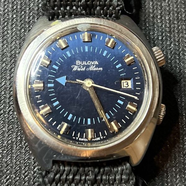 Vintage Bulova Wrist Alarm Watch | WatchCharts Marketplace
