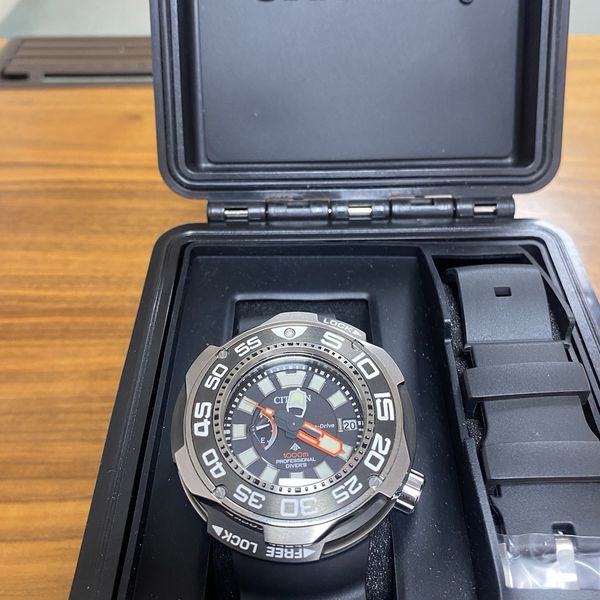 citizen Promaster BN7020-17E Eco drive 1000m professional divers watch ...