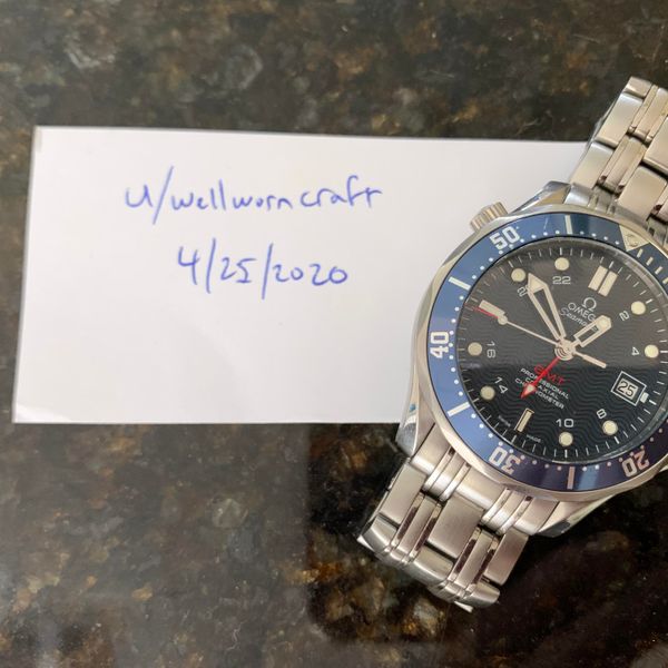 [WTS] Omega Seamaster 300 Professional GMT ref. 2535.80 Co-Axial Automatic Watch w/ links and ...