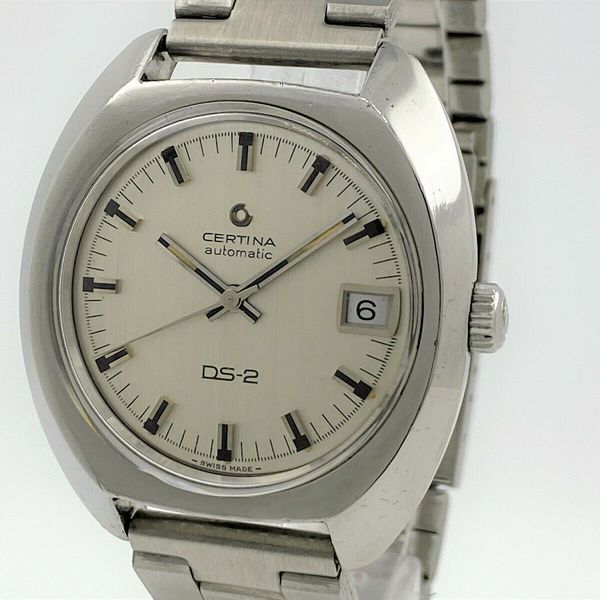 CERTINA DS-2 Automatic Turtle Back Silver Dial Ref. 5801 300 Cal. 25 ...
