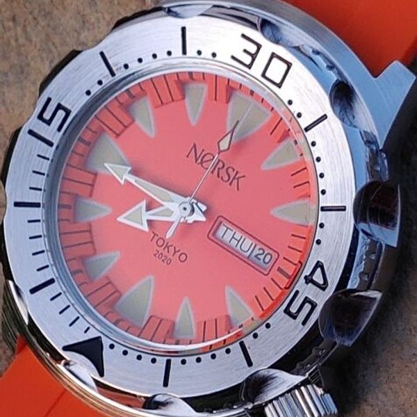 Sea Monster Watch, Norsk, Norway Tokyo Olympics Diver, Citizen quartz ...