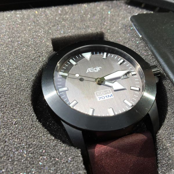 FS - Aegir CD-1 DLC with grey dial | WatchCharts Marketplace