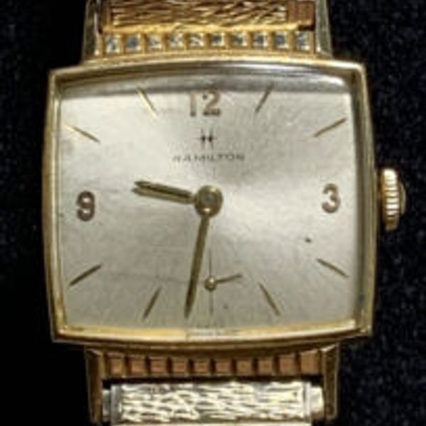 Hamilton "Gary" 10K RGP Bezel Manual Wind Watch VINTAGE Working ...
