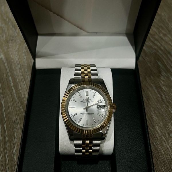 Platinum Gold Seiko Mod | WatchCharts Marketplace