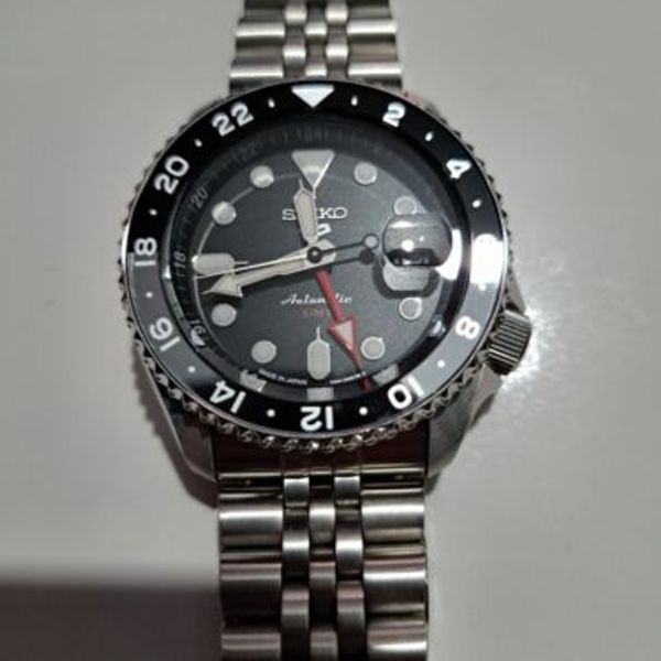 Seiko 5 GMT SBSC001 Made In Japan JDM Automatic Watch | WatchCharts ...