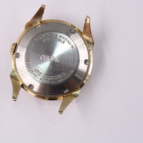 ELGIN SELF WINDING SHOCKMASTER MEN'S Wrist Watch 10K R.G.P. "CHUCK ...